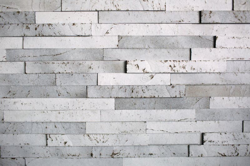 Black and White Textured Wall Tiles Faux Stone Stock Photo - Image of ...