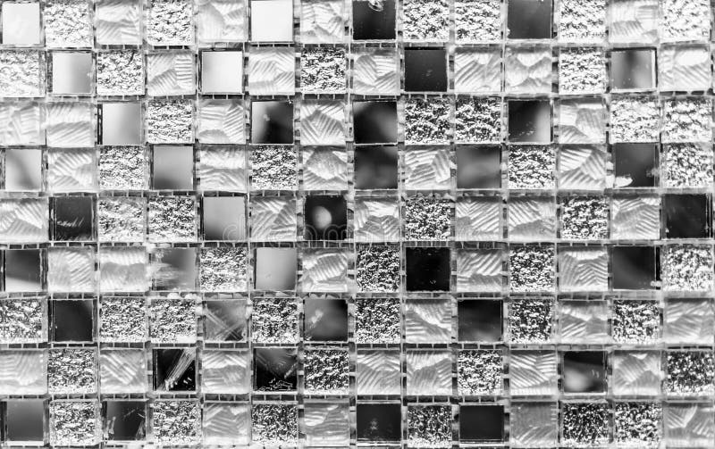 Black and White Tile Background Texture Stock Image - Image of design ...