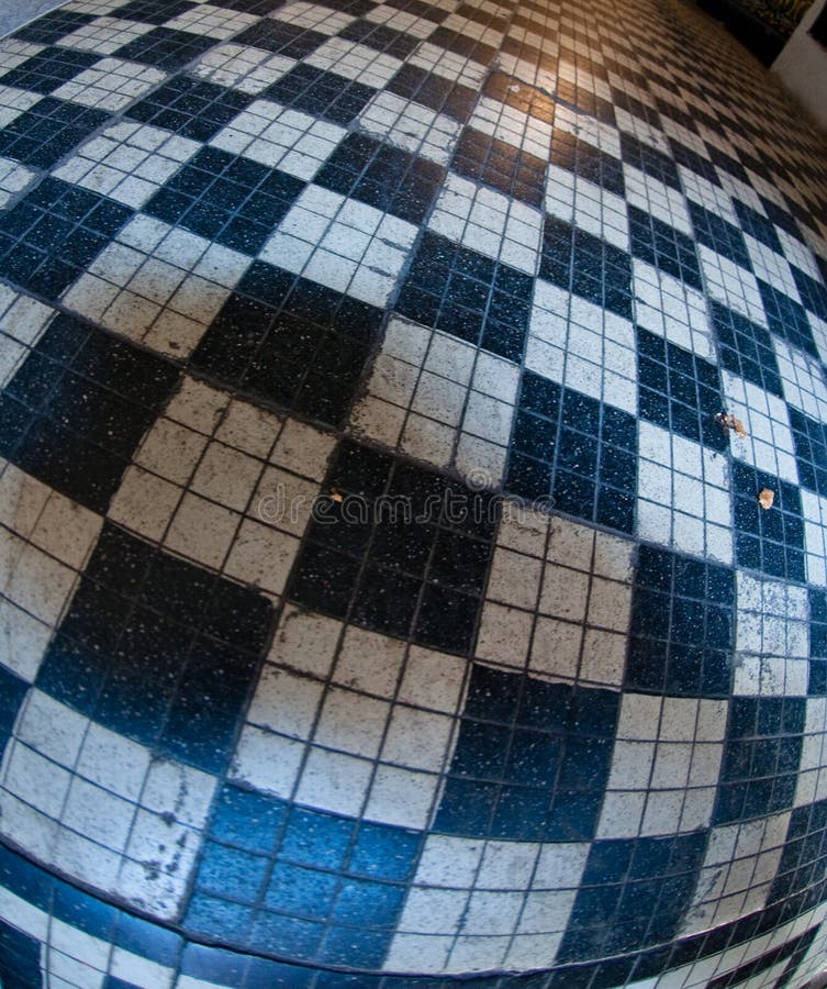 Black and White Tiled Floor Stock Image - Image of black, pattern: 53944447