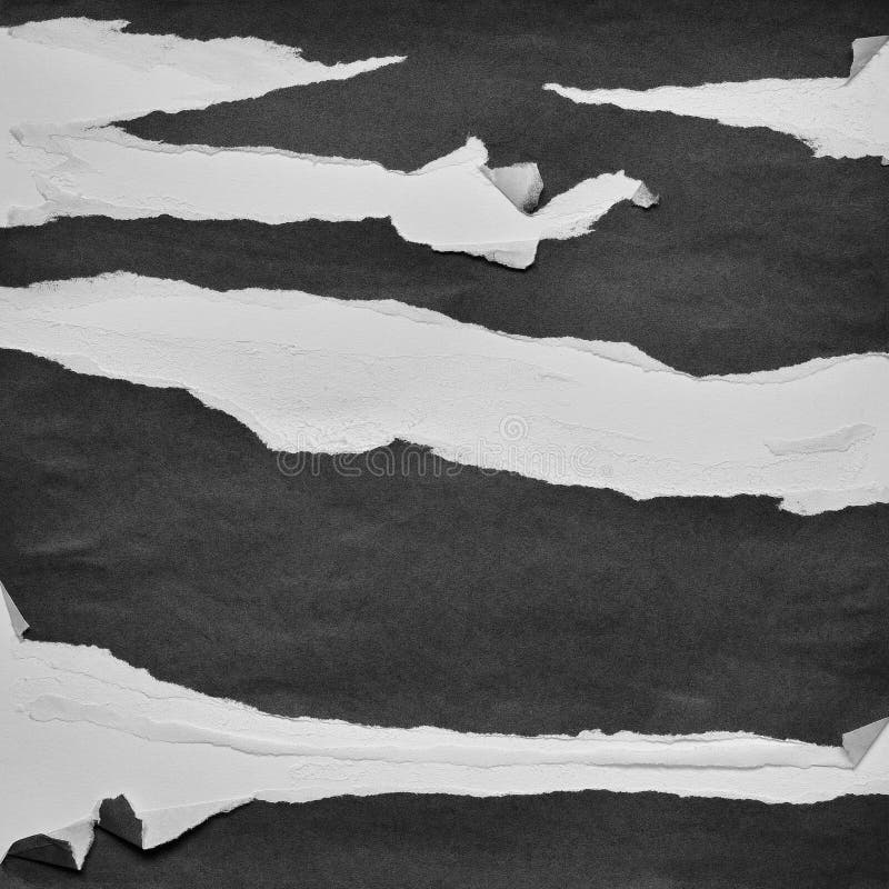 Torn Paper Collage Style, Ripped Paper Effect, Texture Abstract ...