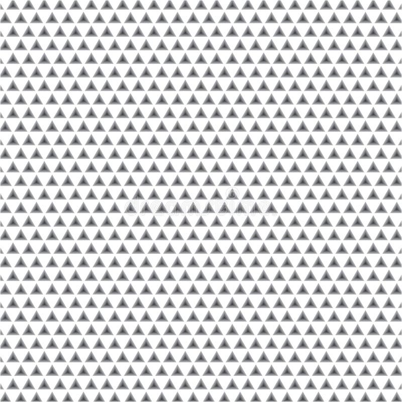 Abstract Retro Black and White Triangle Fabric Vector Background ...