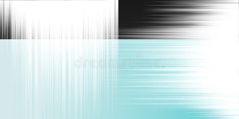 Black, White and Turquoise Bright Linear Striped Gradient Shapes ...