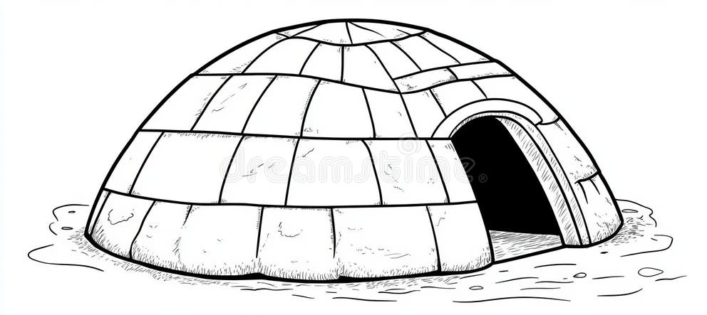 Ice Igloo Doodle Stock Illustrations – 166 Ice Igloo Doodle Stock ...