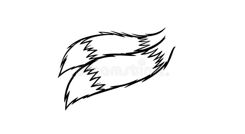 Pointed Wing Shapes Stock Illustrations – 742 Pointed Wing Shapes Stock ...
