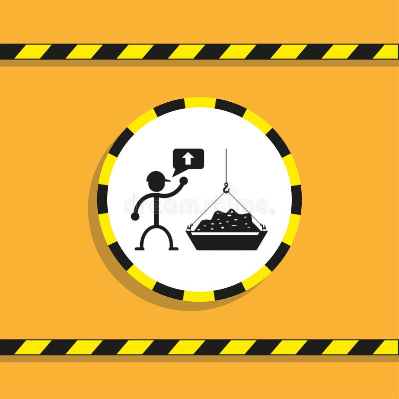 The Rise of Bulk Materials. Vector Icon. Stock Vector - Illustration of ...