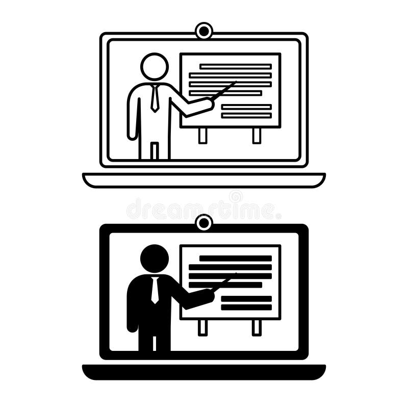 Course icons. stock vector. Illustration of demonstration - 312386909