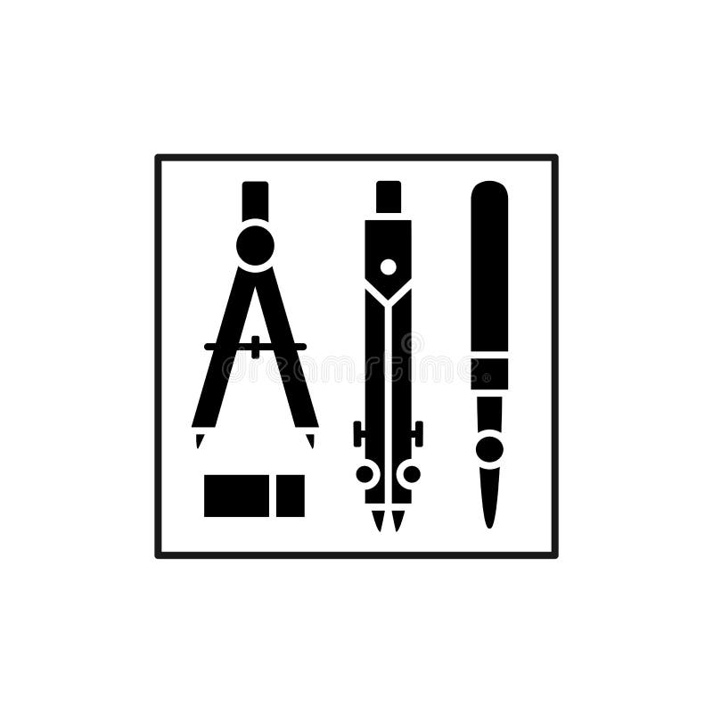 Drafting Dividers Stock Illustrations – 325 Drafting Dividers Stock ...