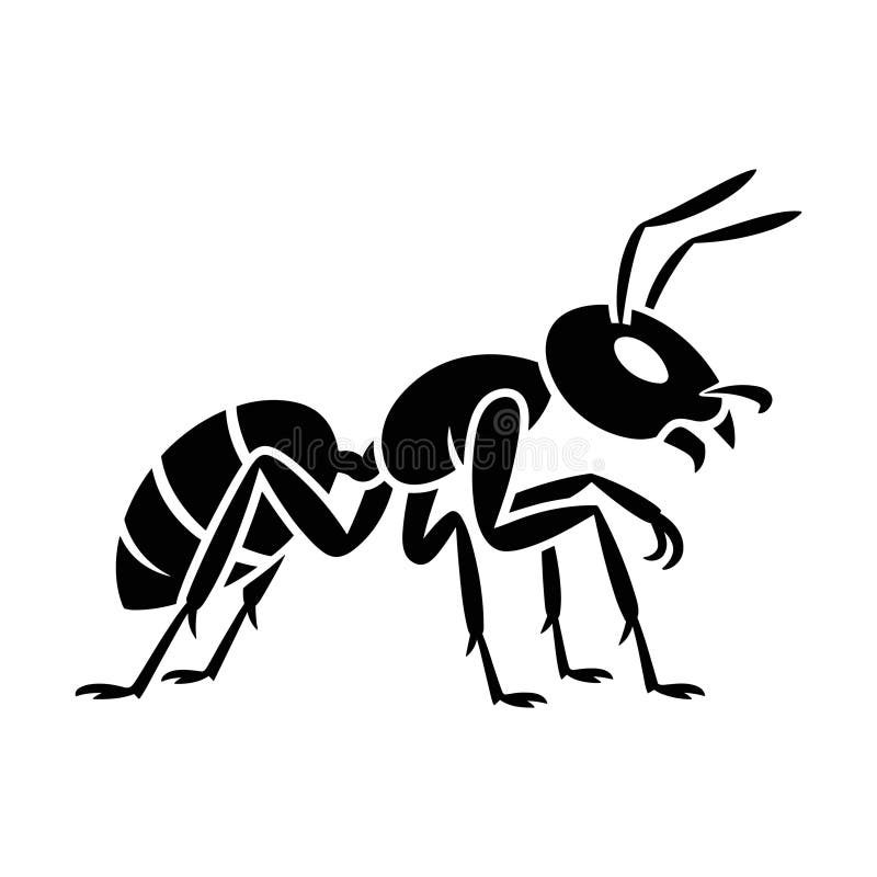 Black Ant Like Insect Stock Illustrations – 172 Black Ant Like Insect ...