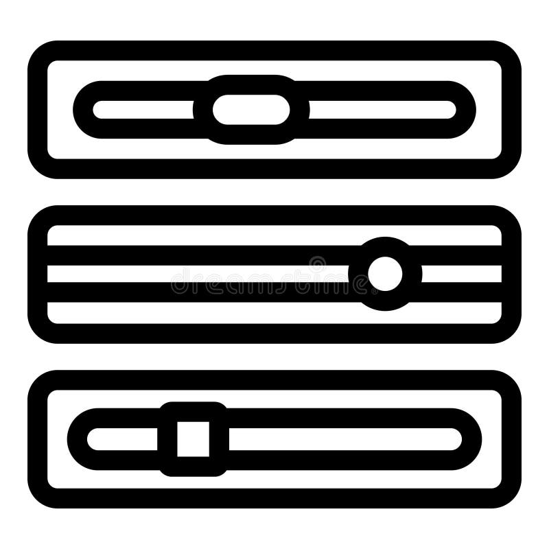 Different Scrollbars Stock Illustrations – 1 Different Scrollbars Stock ...