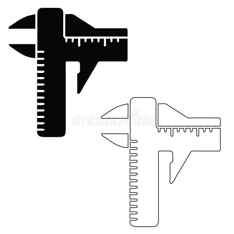 Outline Calipers Stock Illustrations – 519 Outline Calipers Stock ...