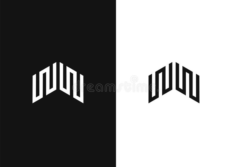 Black White Version of the Design Element Stock Vector - Illustration ...