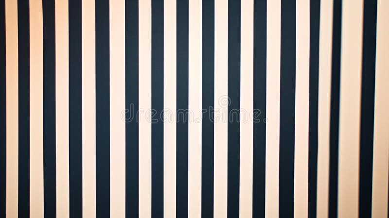 Black and White Vertical Stripes Create a Modern and Minimalist Wall ...