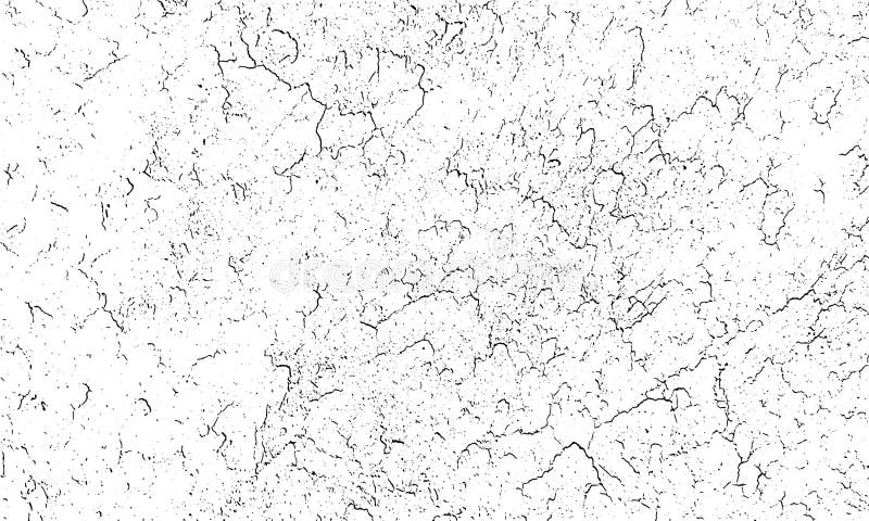 A Black and White Vintage of Cracked Concrete Scribble Effect Set, Old ...