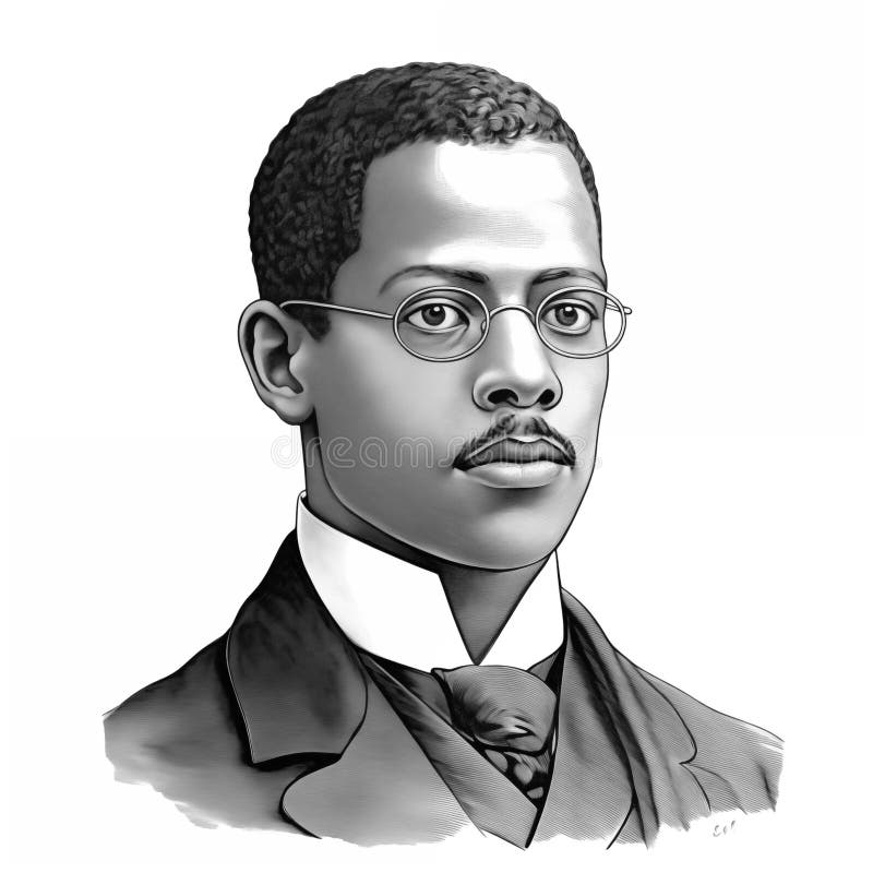 Black and White Vintage Engraving, Headshot Portrait of Lewis Howard ... Black and White Vintage Engraving, Headshot Portrait of Lewis Howard ...
