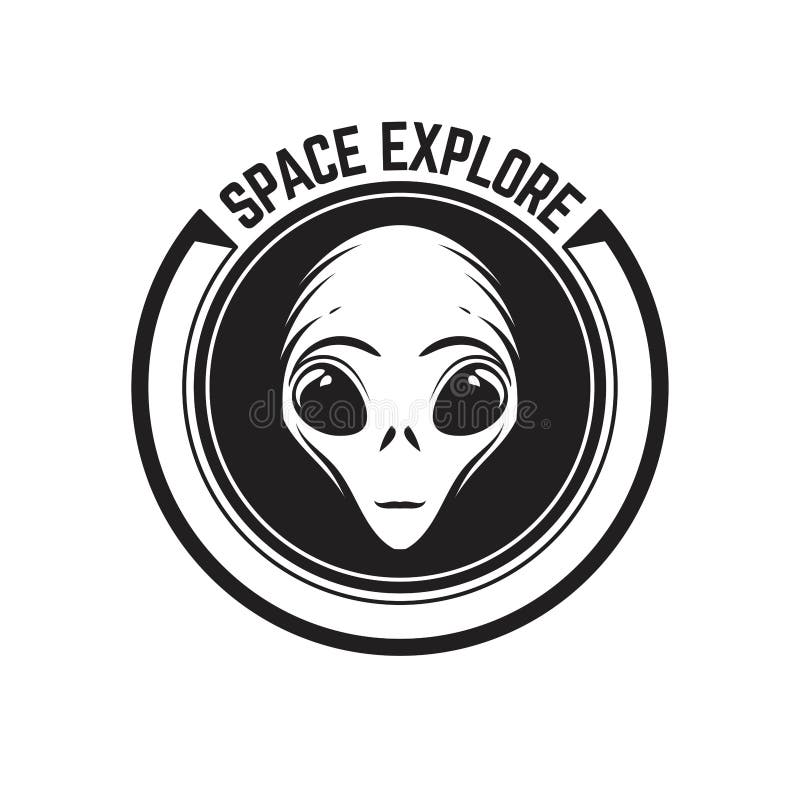 Vintage Space Emblem Collections Ii Stock Vector - Illustration of ...