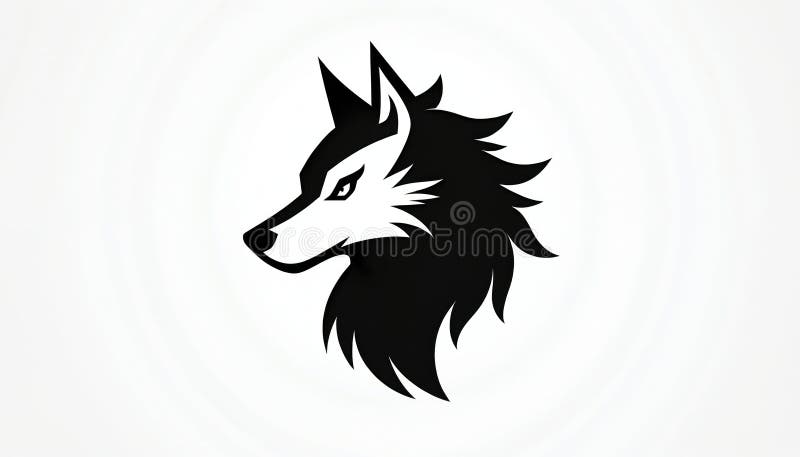Wolf Silhouette View Side Stock Illustrations – 506 Wolf Silhouette ...