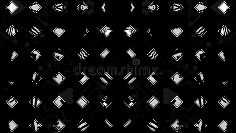 Black and White VJ Loop stock footage. Video of futuristic - 182143542