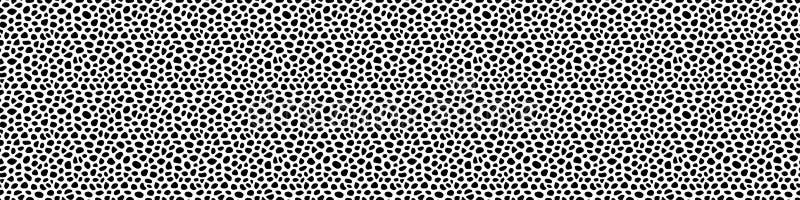 Black and White Voronoi Geometric Vector Seamless Patterns. Irregular ...