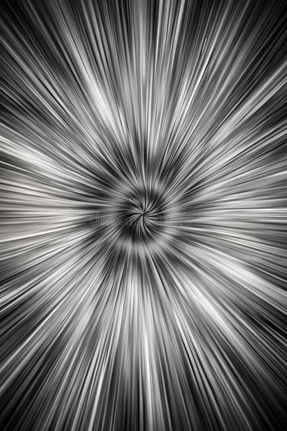 Black and White Vortex Texture with Speed Effect Stock Illustration ...