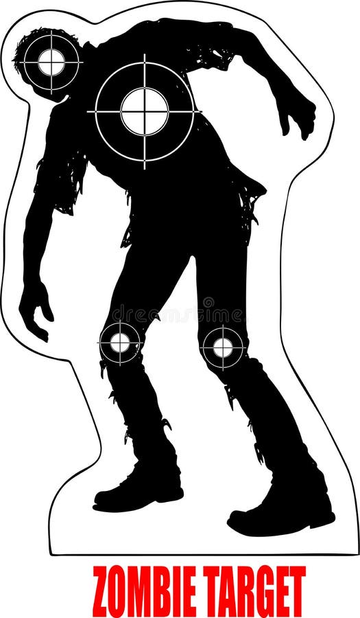 Zombie Target Stock Illustrations – 53 Zombie Target Stock ...