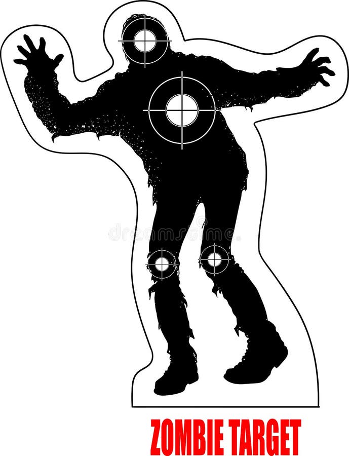 Zombie Face Target