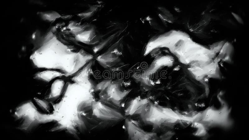 Black White Water Background Beautiful Elegant Illustration Graphic Art ...