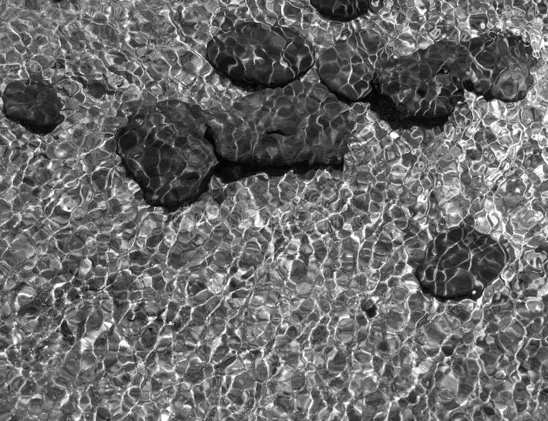 Black And White Water Impression Picture. Image: 1014242