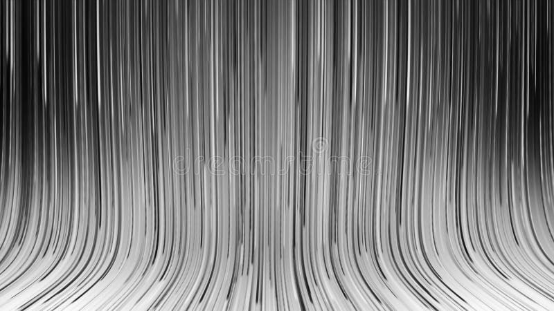 Black White Waterfall Stage Background Loop. Juicy Dynamic Cascade ...