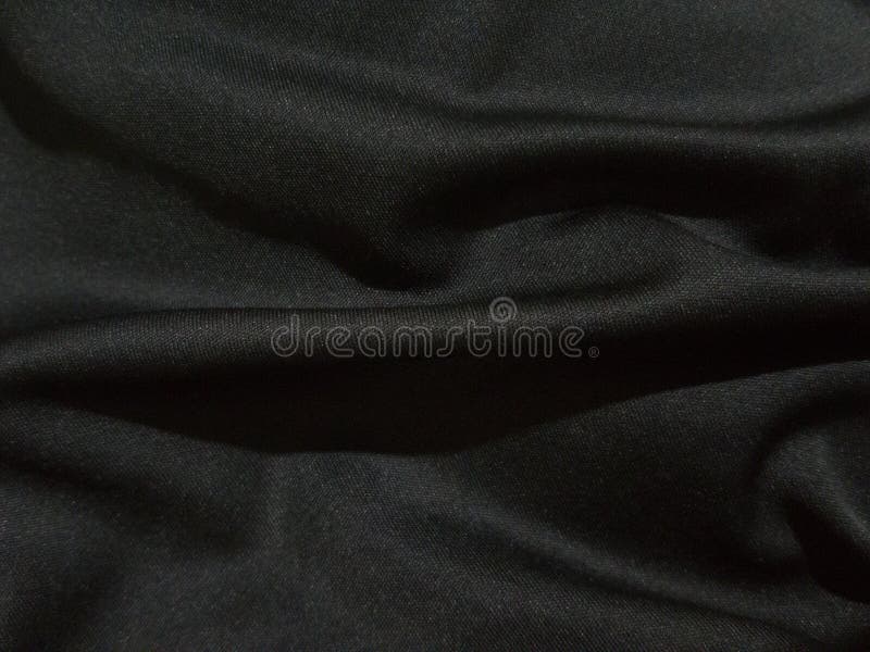 Black and White Wave Cloth is a Beautiful Wrinkle Texture. Stock Image ...
