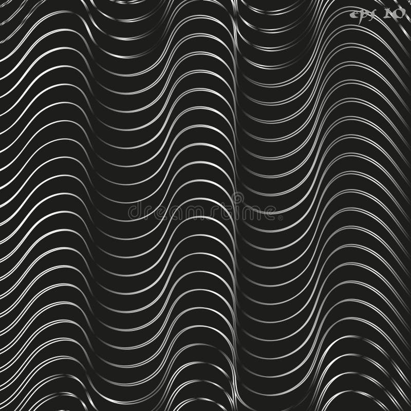 Black white wave texture stock vector. Illustration of texture - 93533524