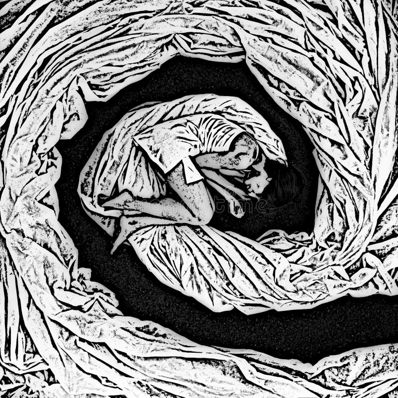 Fetal Position Stock Illustrations – 180 Fetal Position Stock ...