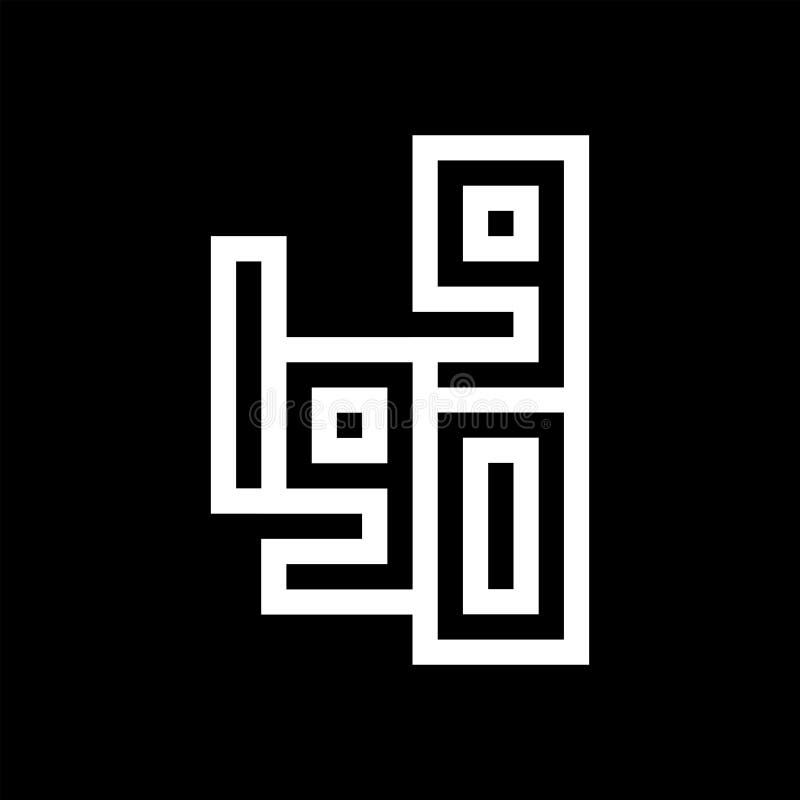 1990 Year college font stock vector. Illustration of digit - 107160413