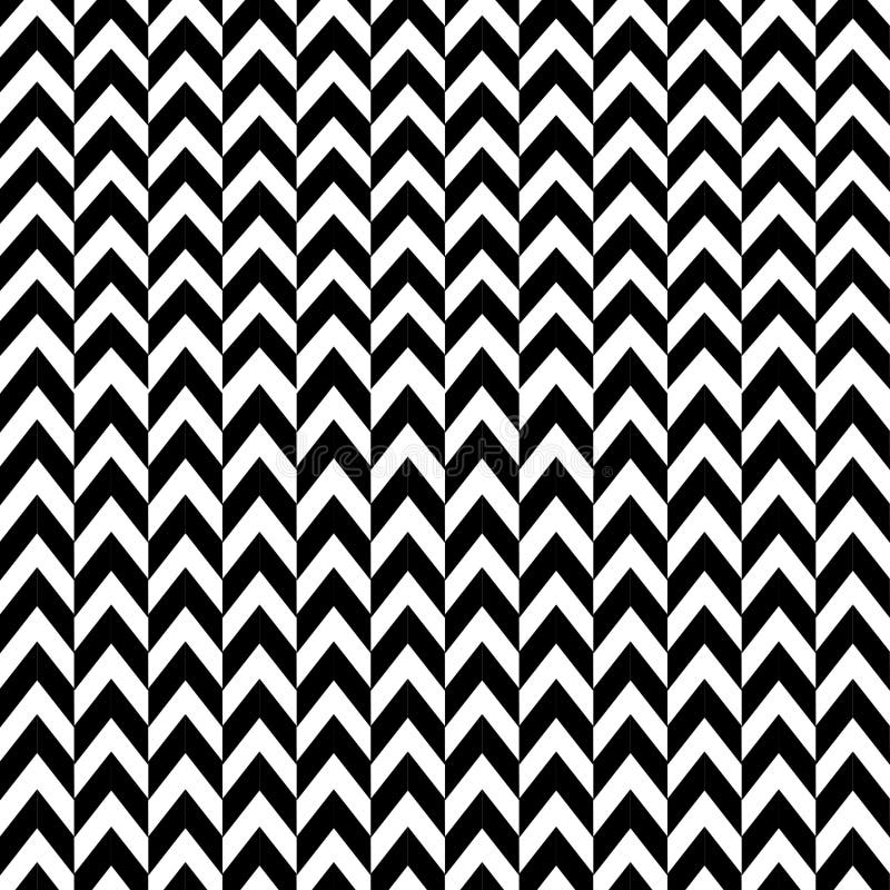 Black White Zig Zag Lines Pattern Background Texture Vector Stock ...