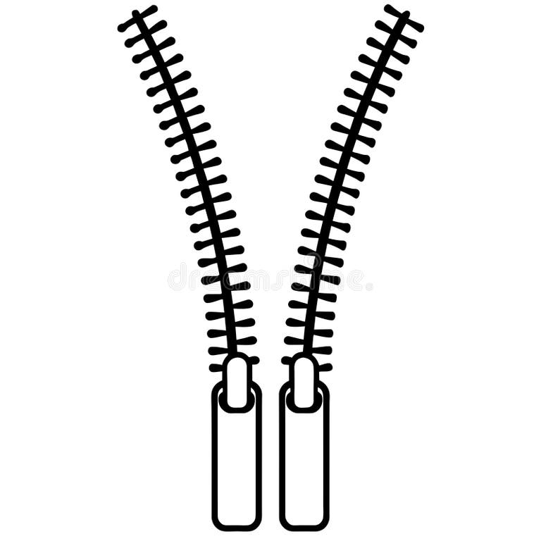 Zipper Drawing Stock Illustrations – 4,098 Zipper Drawing Stock ...