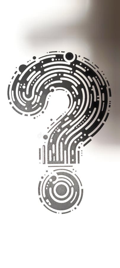 Question mark stock image. Image of text, black, note - 303050009