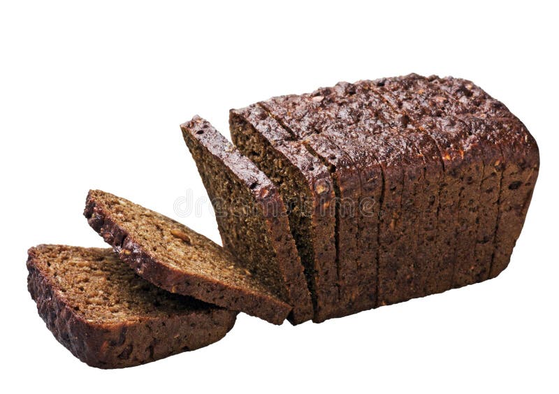 Black Whole-grain bread stock photo. Image of natural - 26388716