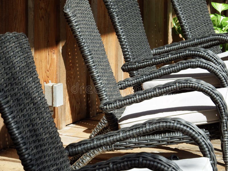 Black Wicker stock photo. Image of wickere, flooring - 244863586