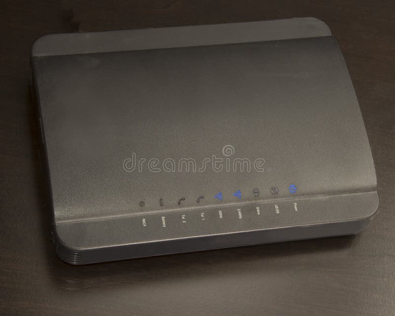 Black WIFI Box stock photo. Image of connection, technology - 84892002