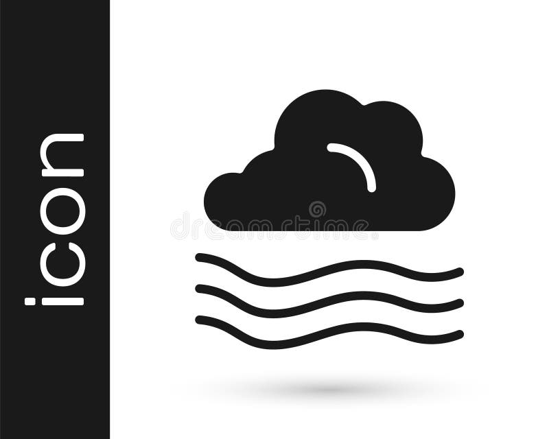 Windy Black White Cloud Stock Illustrations – 1,514 Windy Black White ...