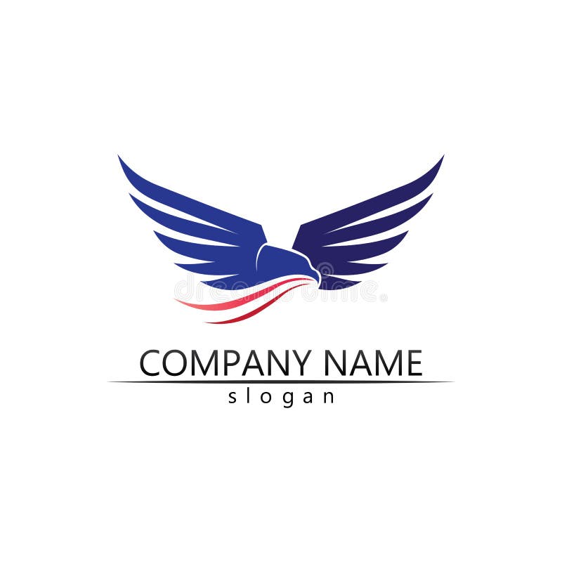 Black Wing Logo Symbol for a Professional Designer Stock Image - Image ...