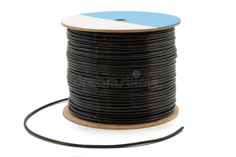 Black Wire Spool Wooden Surface Stock Photos - Free & Royalty-Free ...