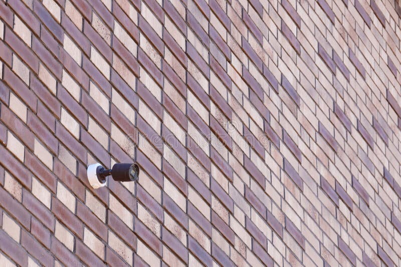 Black Wireless CCTV Security Camera for Area Surveillance Placed on ...