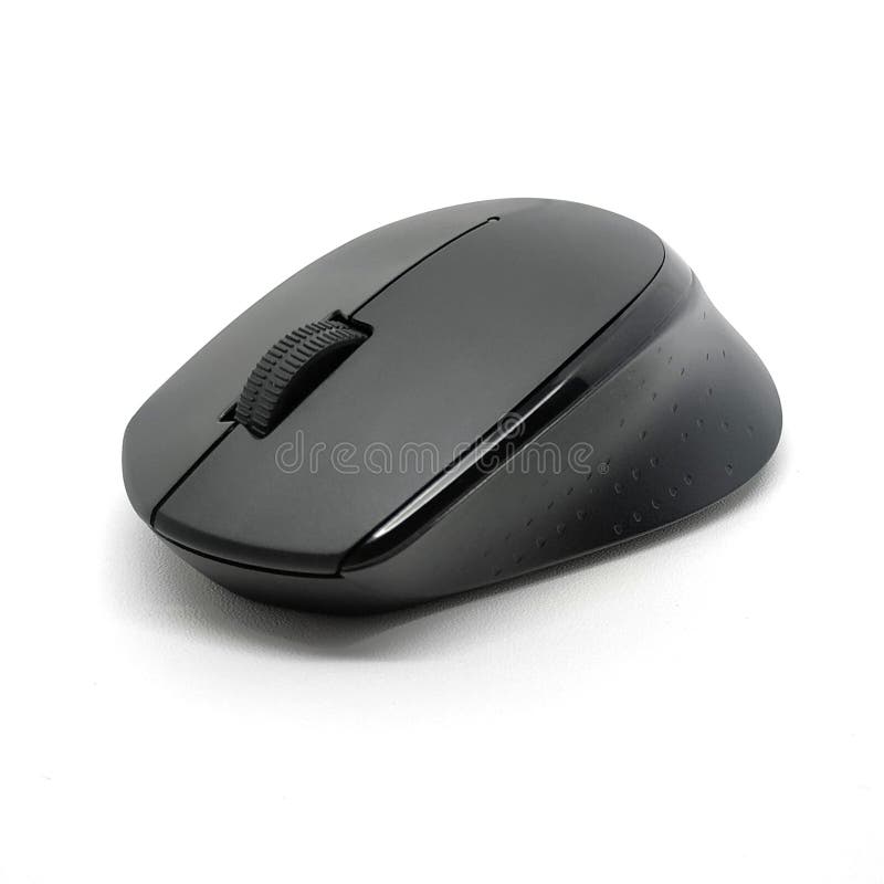 Ergonomic Mouse and Normal Computer Mouse. Black Vertical Optical ...