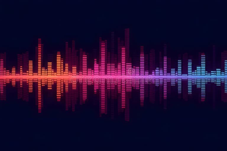 Black Wireless Microphone and Sound Equalizer Placed on a Black Cloth ...