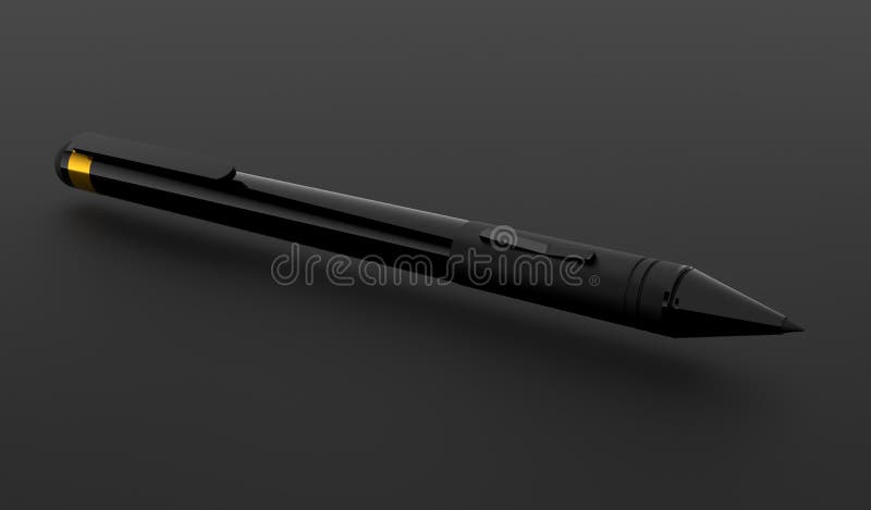 Black Wireless Stylus Pen for Tablet, Phones or Graphic Design Tablet ...