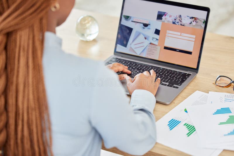 Black Woman, Laptop and Contact Us Web Design for Digital Marketing ... Black Woman, Laptop and Contact Us Web Design for Digital Marketing ...