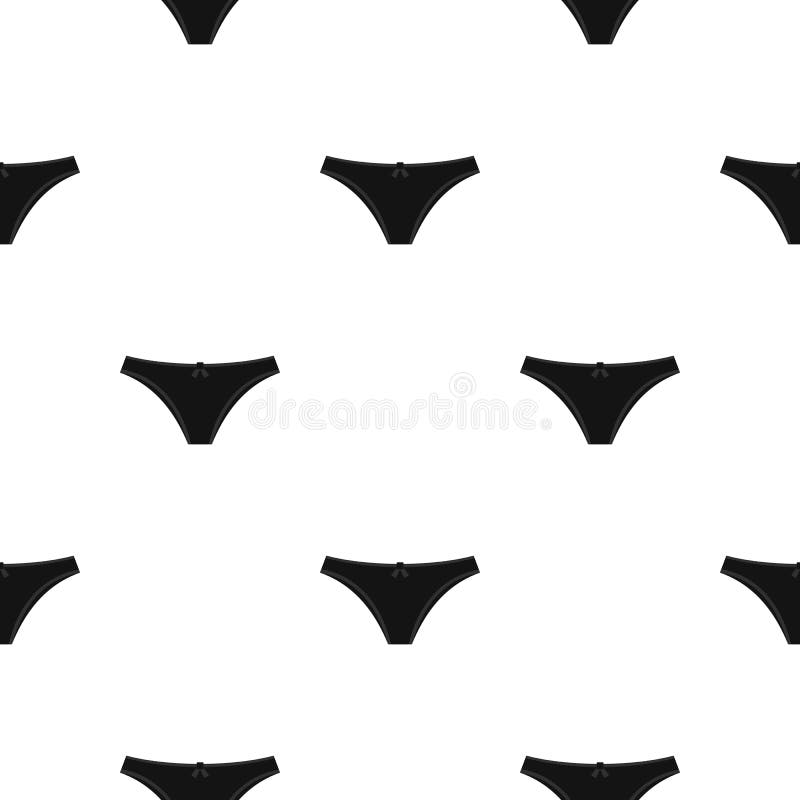 Woman Thong Panties Icon Outline Style Stock Vector Illustration Of