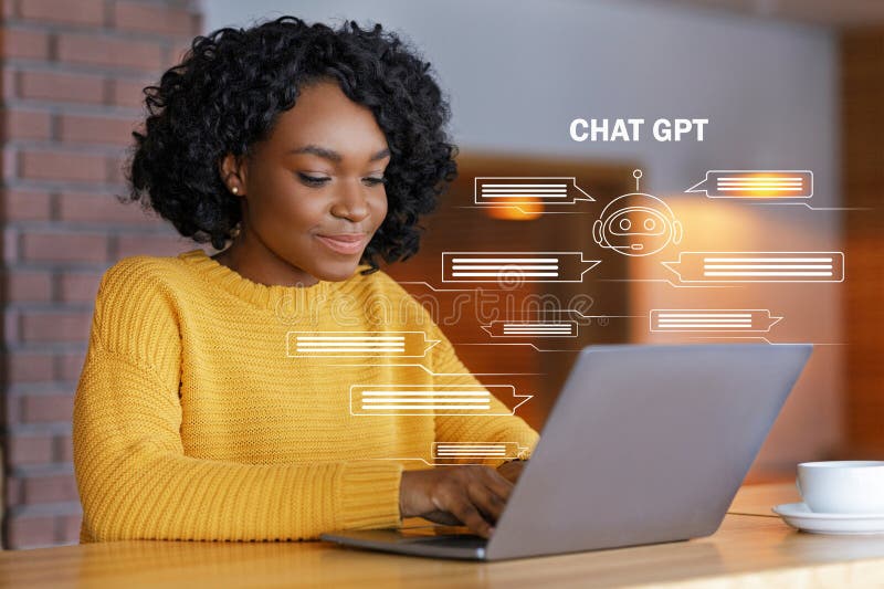 Woman Robot Chat GPT Artificial Intelligence Chat Bot by Open AI ... Woman Robot Chat GPT Artificial Intelligence Chat Bot by Open AI ...