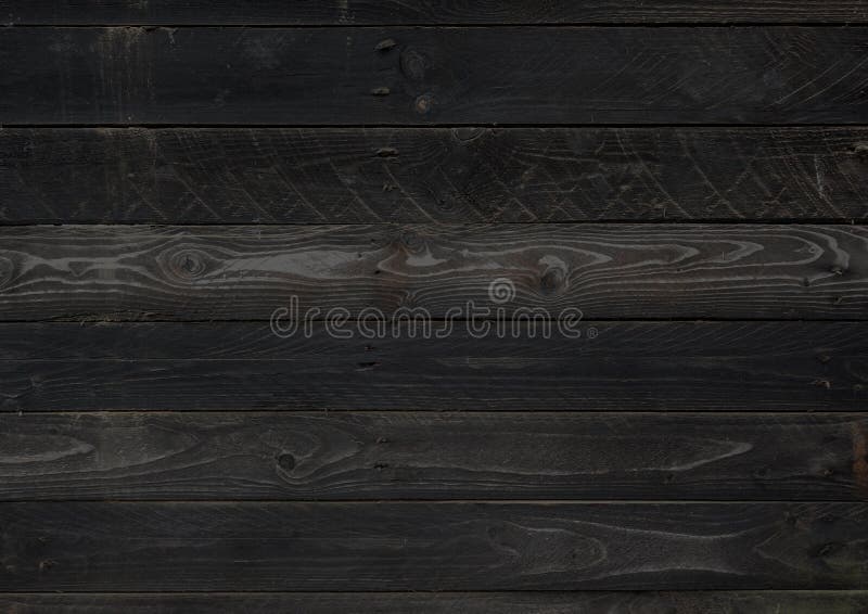 Black Wood Board Background Texture Stock Image - Image of panel ...