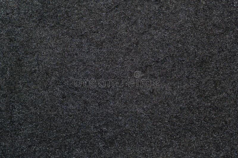 Black Wool Texture: a Close-up of Smooth Wool Fabric in a Deep Black ...